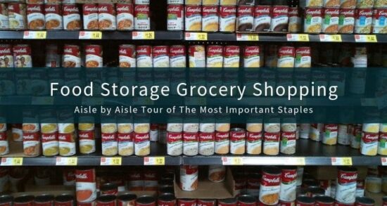 Food Storage Shopping at Your Regular Grocery Store - SCP Survival